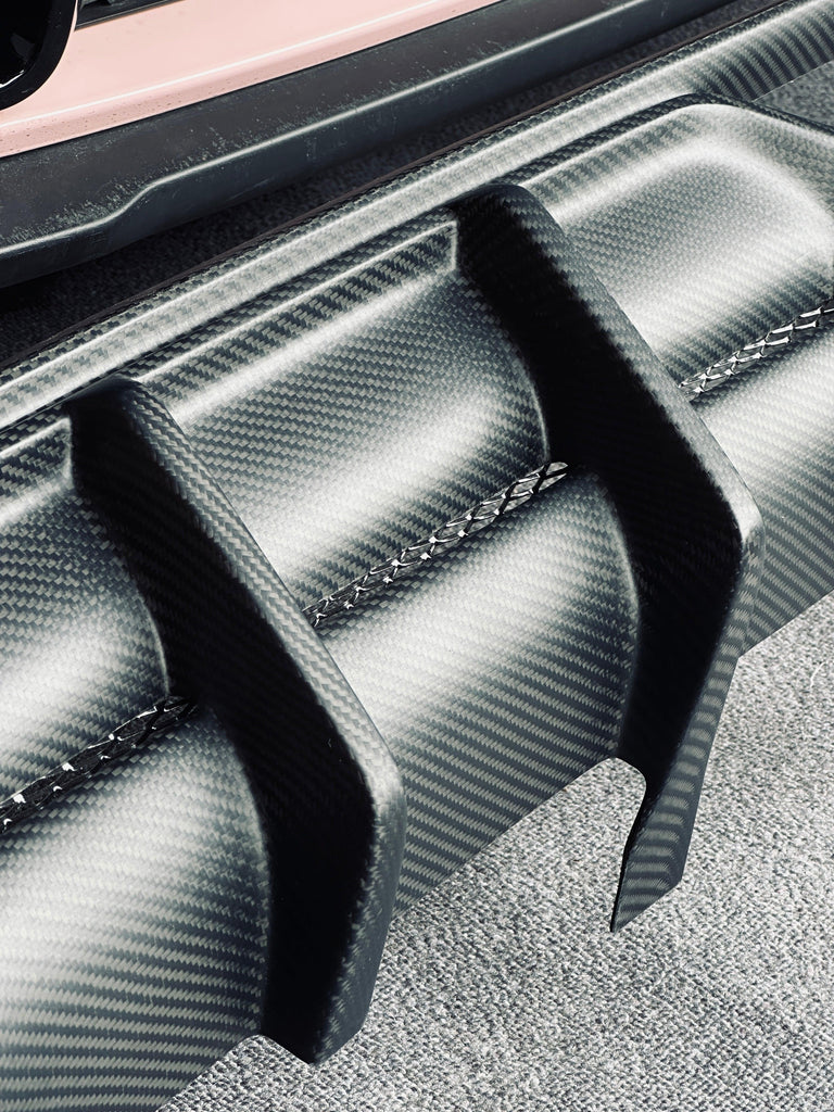 MINI Cooper JCW F56 LCI Aftermarket Parts - ArmorExtend Rear Diffuser ...