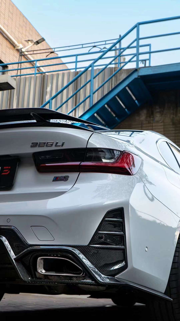 CMST Tuning Carbon Fiber Rear Diffuser for BMW 3 Series G20 330i M340i ...