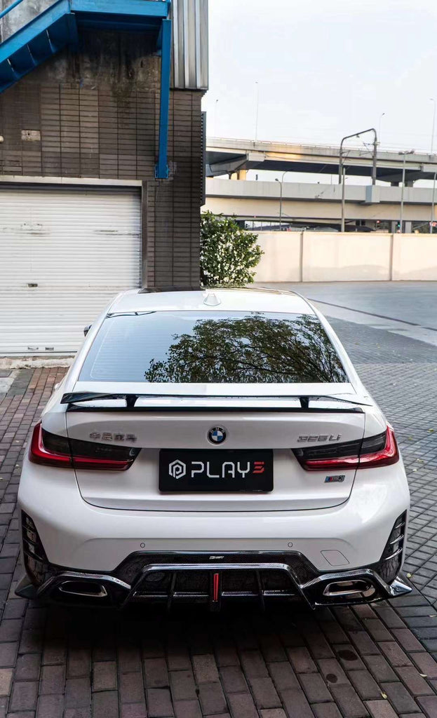 CMST Tuning Carbon Fiber Rear Diffuser for BMW 3 Series G20 330i M340i ...