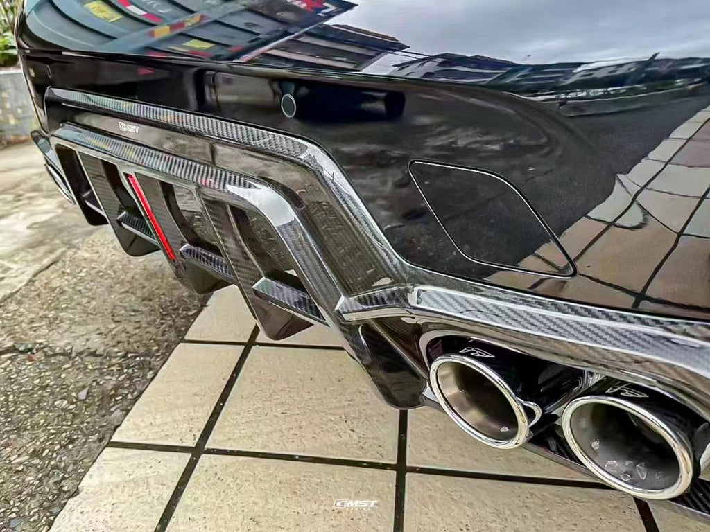 CMST Tuning Carbon Fiber Rear Diffuser for BMW 3 Series G20 330i M340i ...