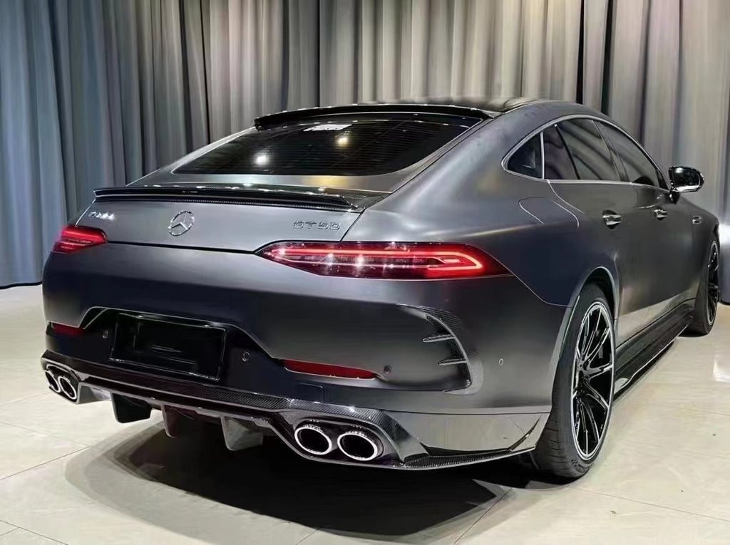 Benz AMG GT53 GT63 X290 aftermarket parts - TAKD Carbon Trunk Spoiler ...