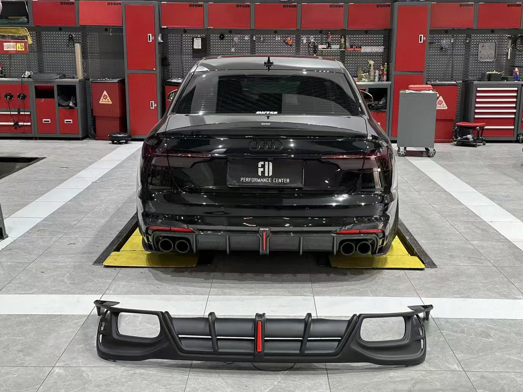 Audi S4 / A4 B9.5 Aftermarket Parts - Armorextend Rear Diffuser Carbon ...