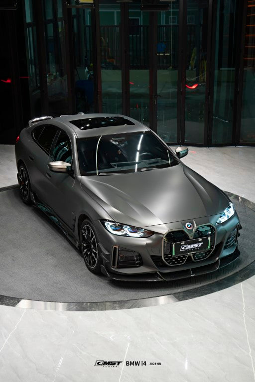 BMW I4 M50 & M440i 430i aftermarket parts CMST Tuning Carbon Front Lip ...