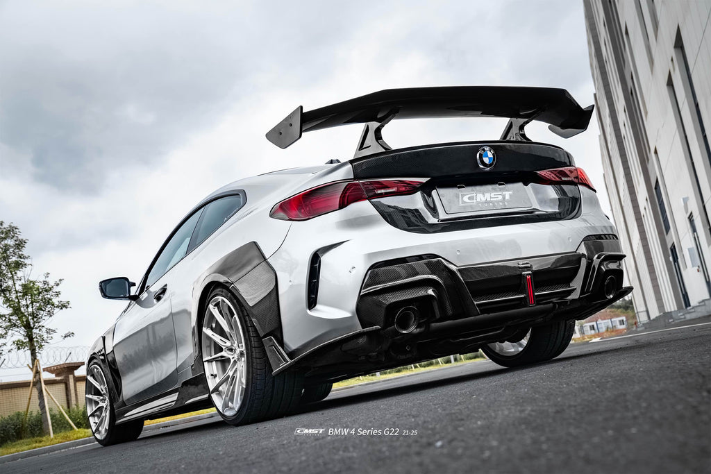 BMW 4 Series M440 430 G22 G23 Aftermarket Parts CMST Rear Diffuser ...