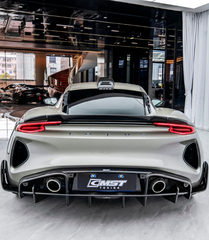 Lotus Emira 3.6 V6 2.0 Aftermarket Parts - CMST Tuning Rear Diffuser ...