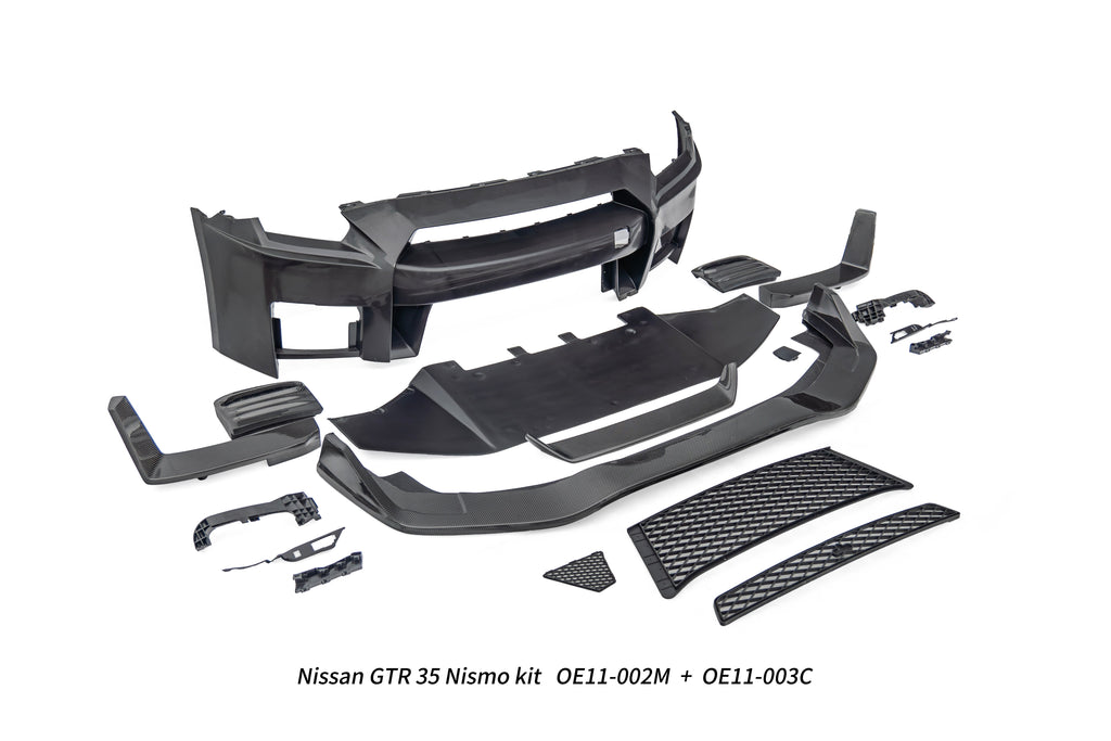 Nissan GTR R35 CBA DBA EBA Aftermarket Parts - CMST Tuning Front Bumper ...