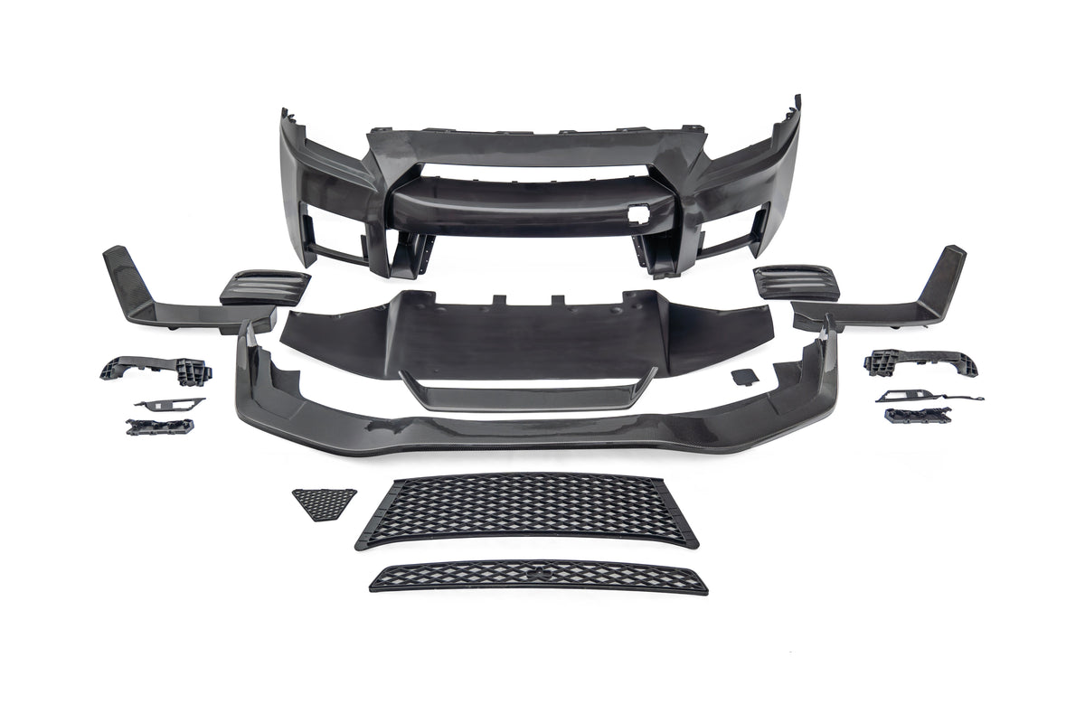 Nissan GTR R35 CBA DBA EBA Aftermarket Parts - CMST Tuning Front Bumper ...