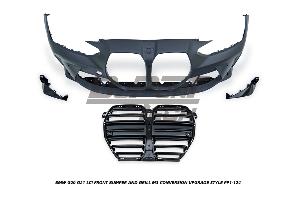 BMW M340i 330i G20 G21 LCI Aftermarket Parts - DuPont Tech Front Bumper ...