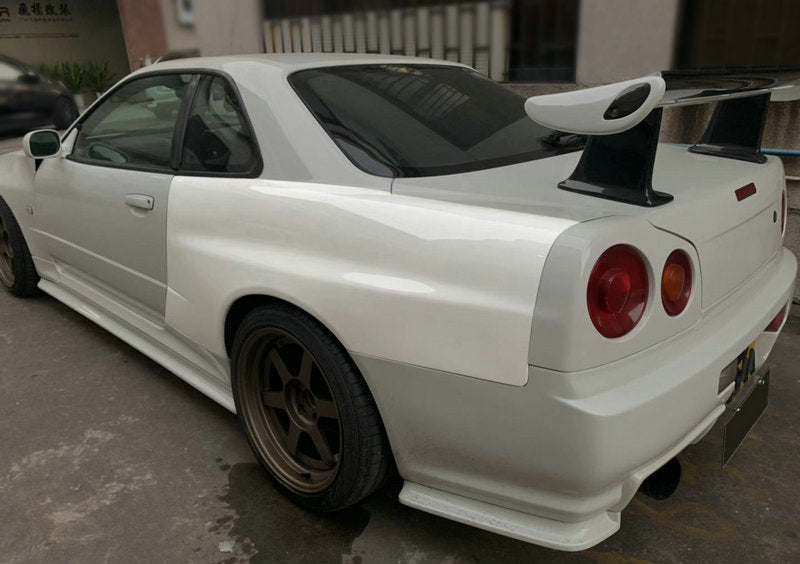 Nissan R34 ER34 GTT Aftermarket Parts - EPR USA Front & Rear Fender ...