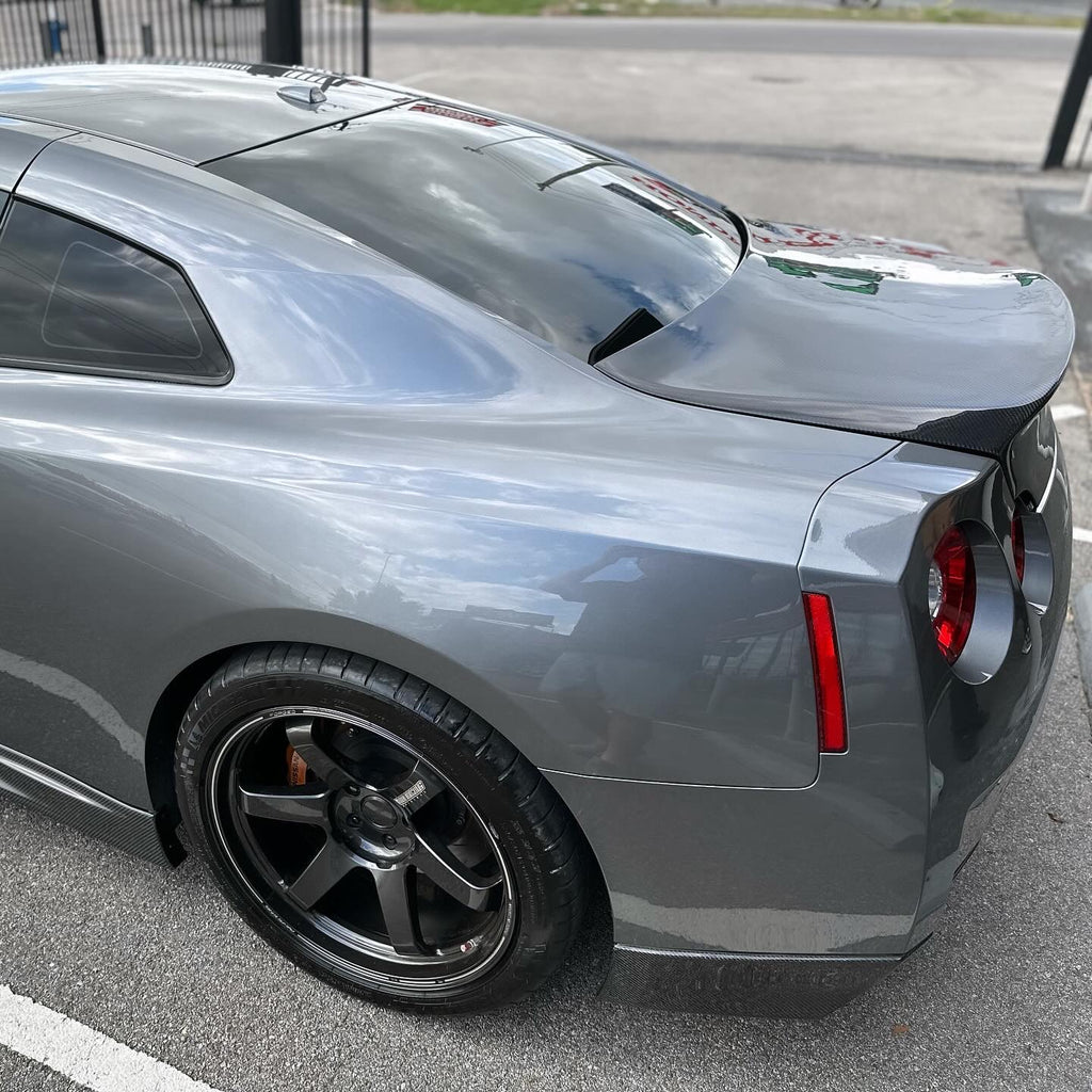 CMST Tuning Carbon Fiber Ducktail Style Trunk for GT-R GTR R35 2008-20 ...