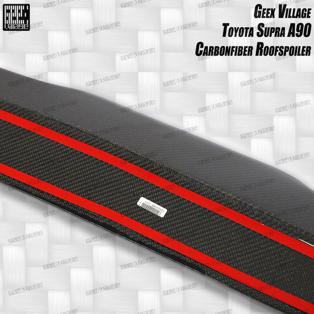 Toyota Supra MK5 A90 A91 3.0 Aftermarket Parts - Geex Village Rear Roof ...