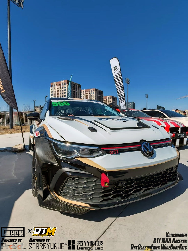 Golf GTI R MK8 Aftermarket Parts Geex Village Front Fender Flares and ...