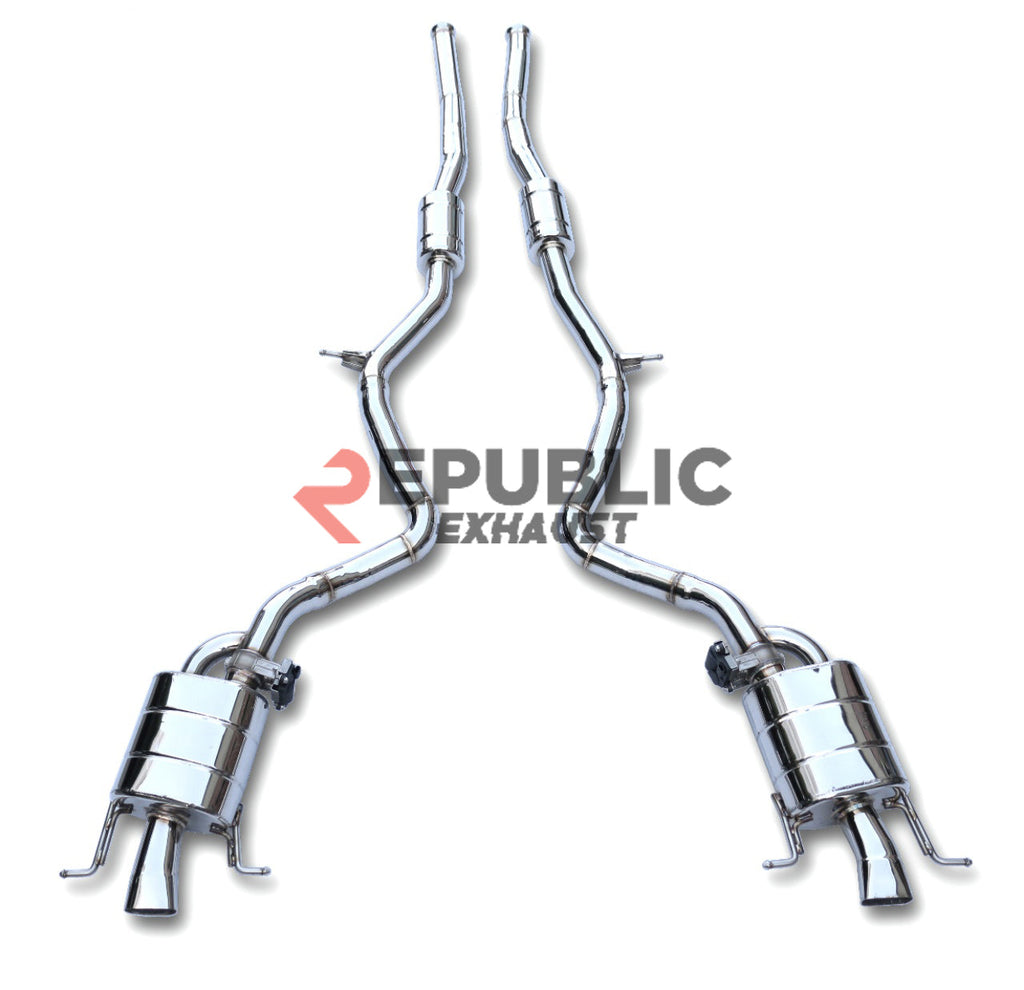 Mercedes Benz W222 S450 Aftermarket Parts Republic Exhaust Catback ...