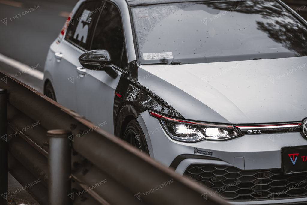 TAKD Pre-preg Carbon Fiber Front Fenders for Volkswagen GTI & Golf R M ...