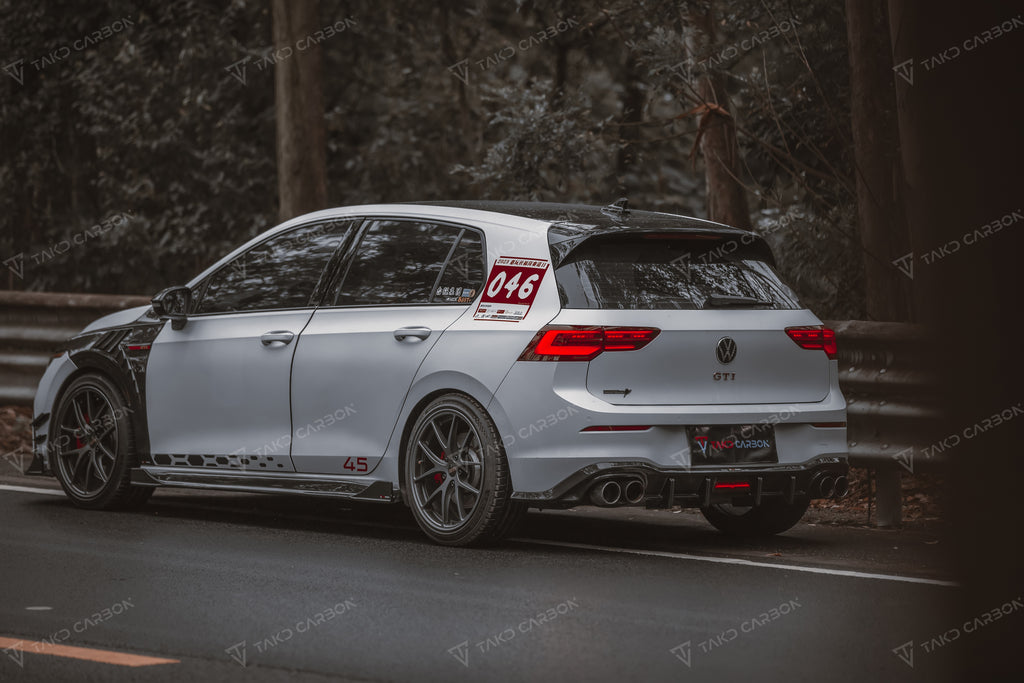 TAKD Pre-preg Carbon Fiber Front Fenders for Volkswagen GTI & Golf R M ...