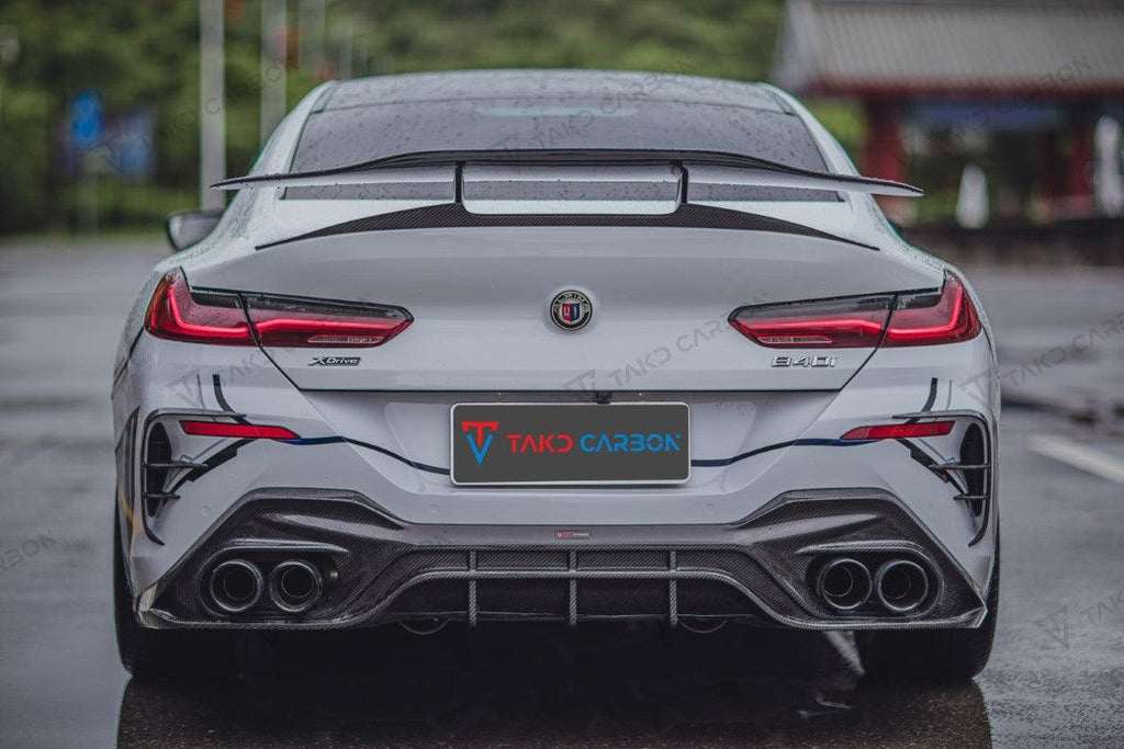 BMW 8 Series 840i M850i G16 Aftermarket Parts - TAKD Rear Diffuser ...