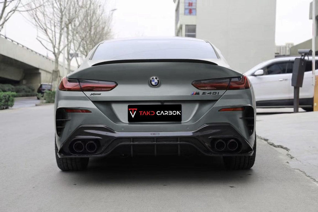 BMW 8 Series 840i M850i G16 Aftermarket Parts - TAKD Rear Diffuser ...