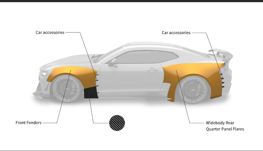 Camaro 6th Gen ZL1 Z/28 2SS 3LT 2LS Aftermarket Parts SPECTER PLUS ...