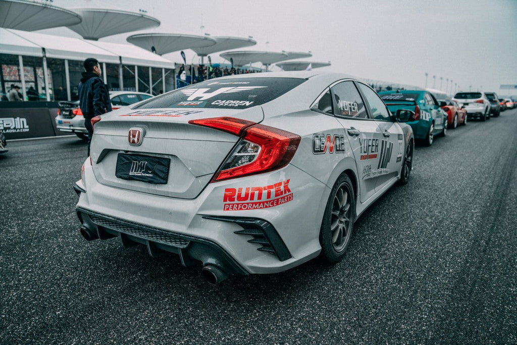 Honda Civic 10th Gen FC1 FC2 FC5 FC6 Aftermarket Parts - Yofer USA Rear ...