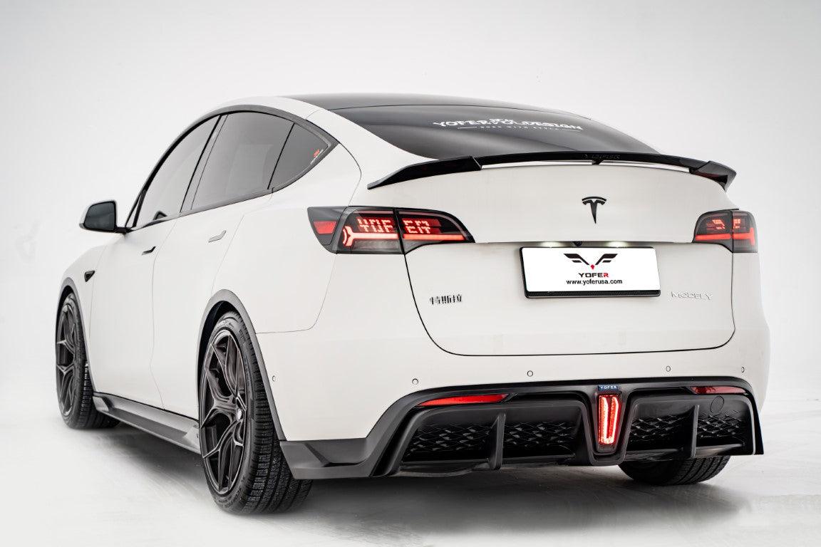 Tesla Model Y / Performance Aftermarket Parts - Yofer USA Spoiler Pre ...