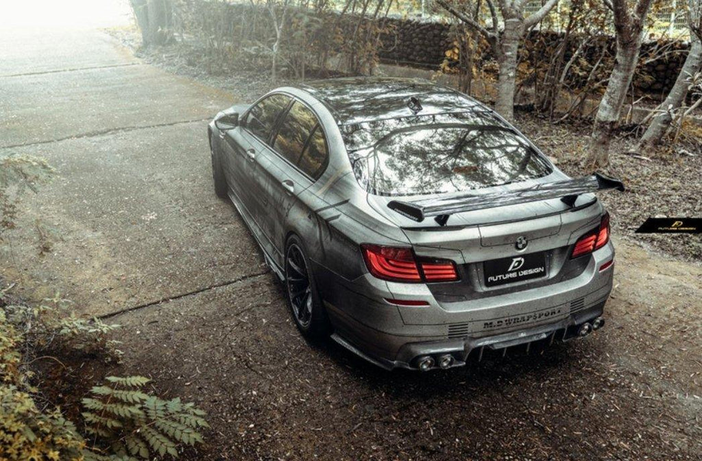 Future Design DTM Style Carbon Fiber Rear Spoiler Wing for BMW M5 & 5 ...