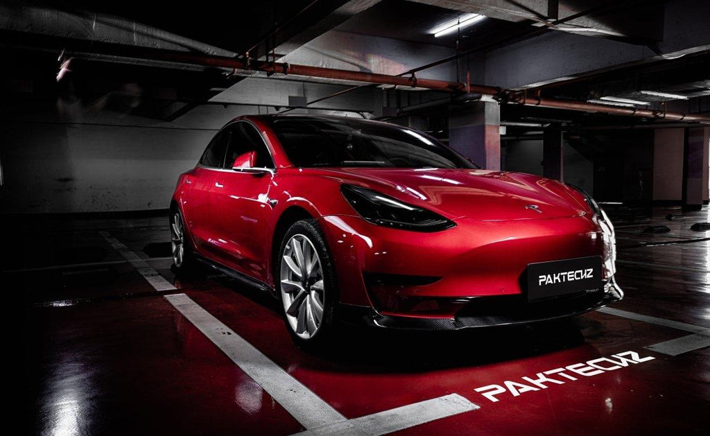 Paktechz Tesla Model 3 Dry Carbon Fiber Full Body Kit – Carbon Showroom