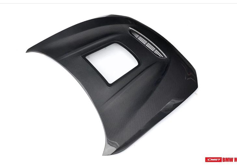 CMST Tuning Carbon Fiber Tempered Glass Transparent Hood For BMW M2 ...
