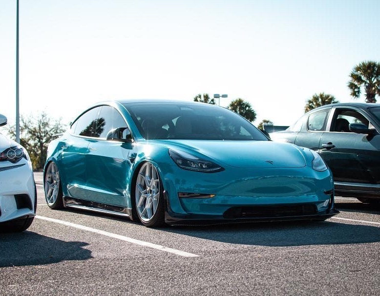 New Release!!! CMST Tesla Model 3 Carbon Fiber Full Body Kit Style E ...