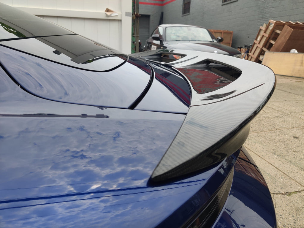 CMST Tuning Carbon Fiber Rear Spoiler for Porsche Taycan & Turbo & Tur ...