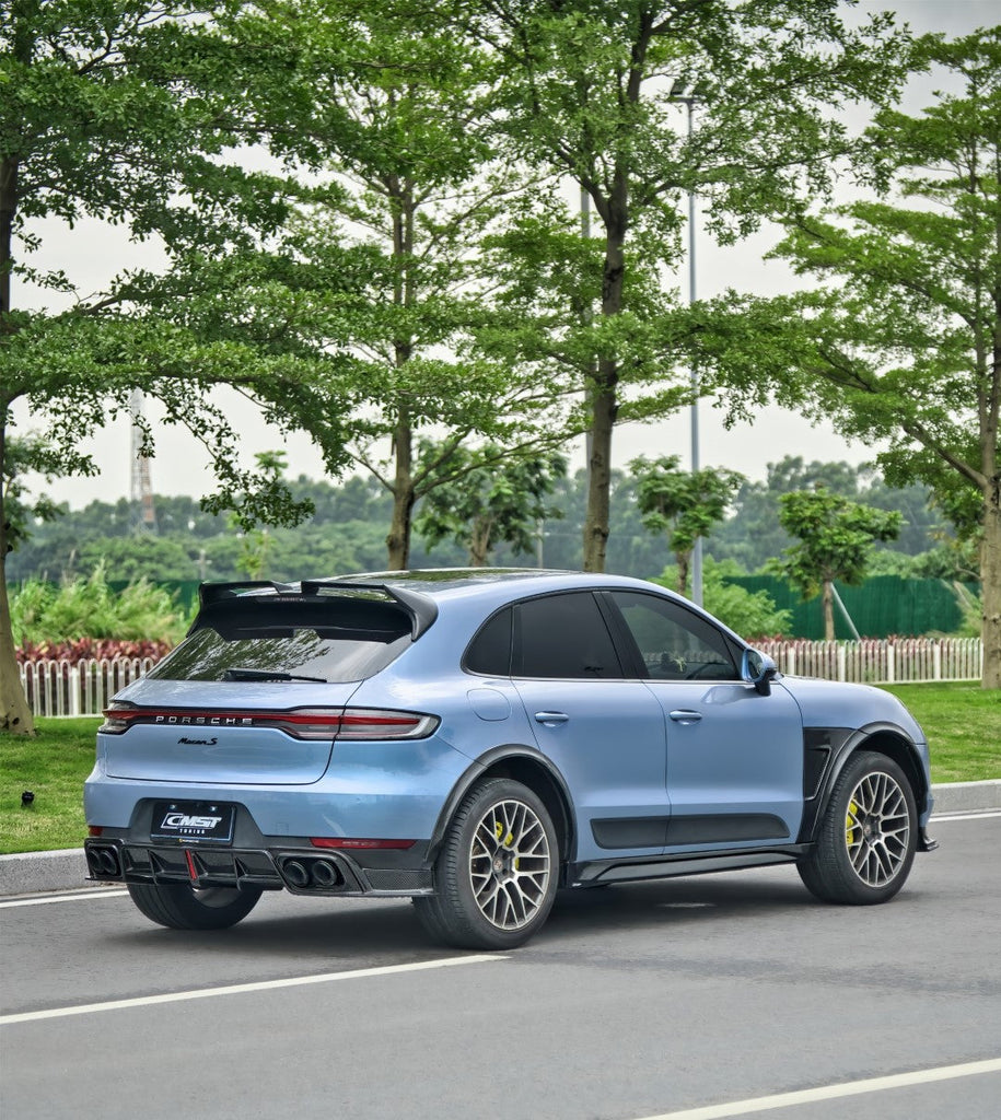 CMST Carbon Fiber Rear Roof Spoiler for Macan & Macan S & Macan GTS 20 ...