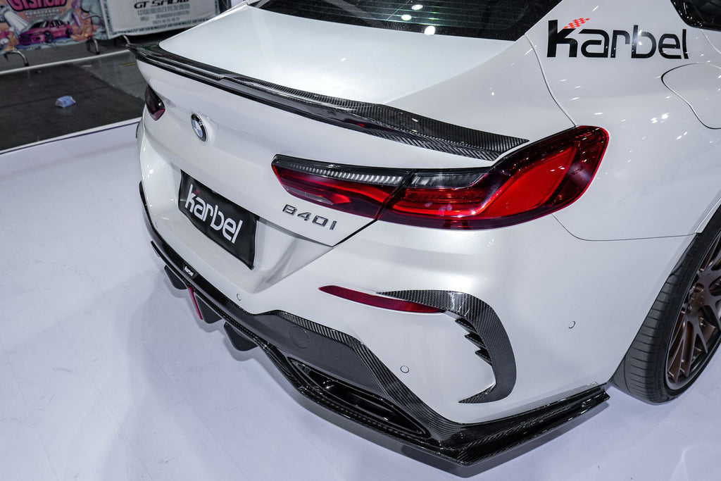 Karbel Carbon Dry Carbon Fiber Rear Spoiler For BMW 8 Series G16 840i ...
