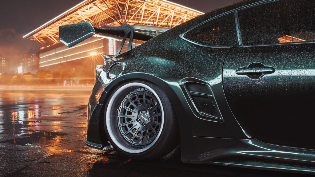 ROBOT CRAFTSMAN Carbon Fiber Ducktail Rear Spoiler For Toyota 86 Subar ...