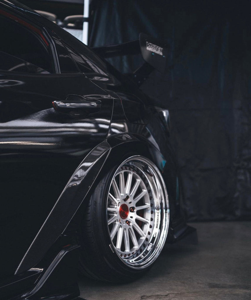 CMST Tuning Carbon Fiber Rear Fender Trim for Honda FK8 Civic Type-R ...